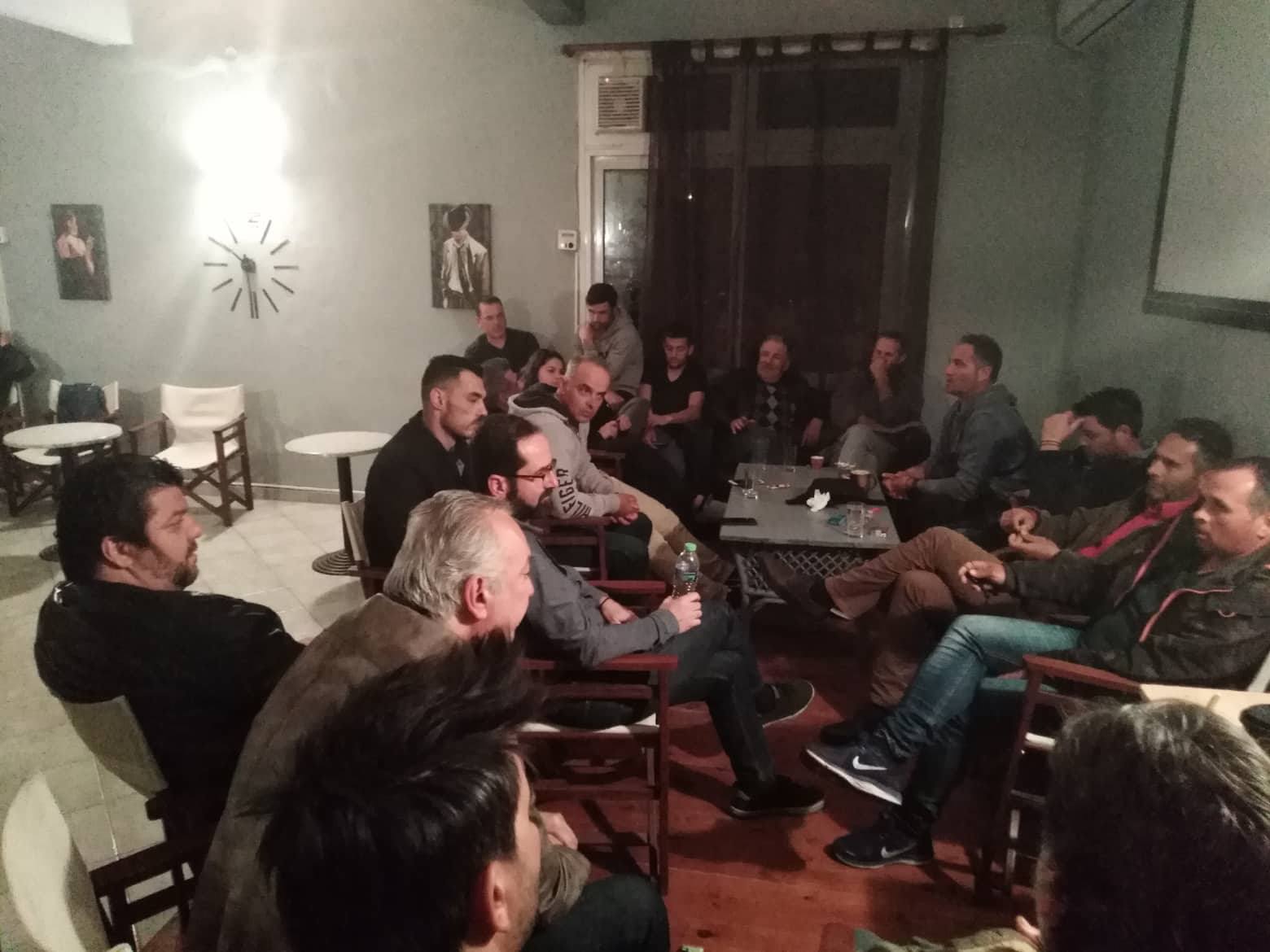 ΣΥΝΑΝΤΗΣΗ ΜΑΡΚΟΥ ΛΕΓΓΑ ΜΕ ΠΟΛΙΤΙΣΤΙΚΟ ΚΑΙ ΑΘΛΗΤΙΚΟ ΣΥΛΛΟΓΟ ΚΡΥΟΝΕΡΙΟΥ ...