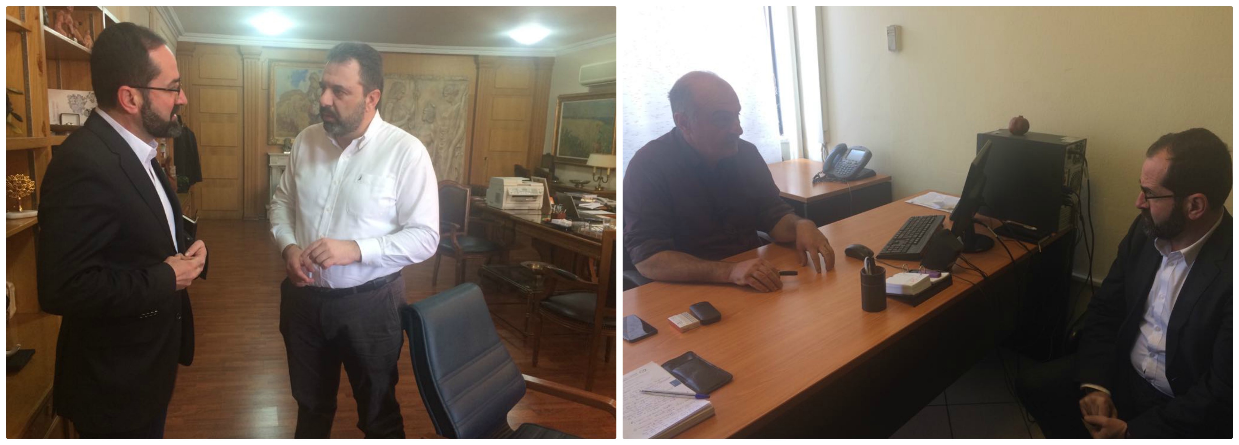 ΣΥΝΑΝΤΗΣΕΙΣ ΤΟΥ ΜΑΡΚΟΥ ΛΕΓΓΑ ΜΕ ΣΤΑΥΡΟ ΑΡΑΧΩΒΙΤΗ ΚΑΙ ΦΑΝΗ ΚΟΥΡΕΜΠΕ ...