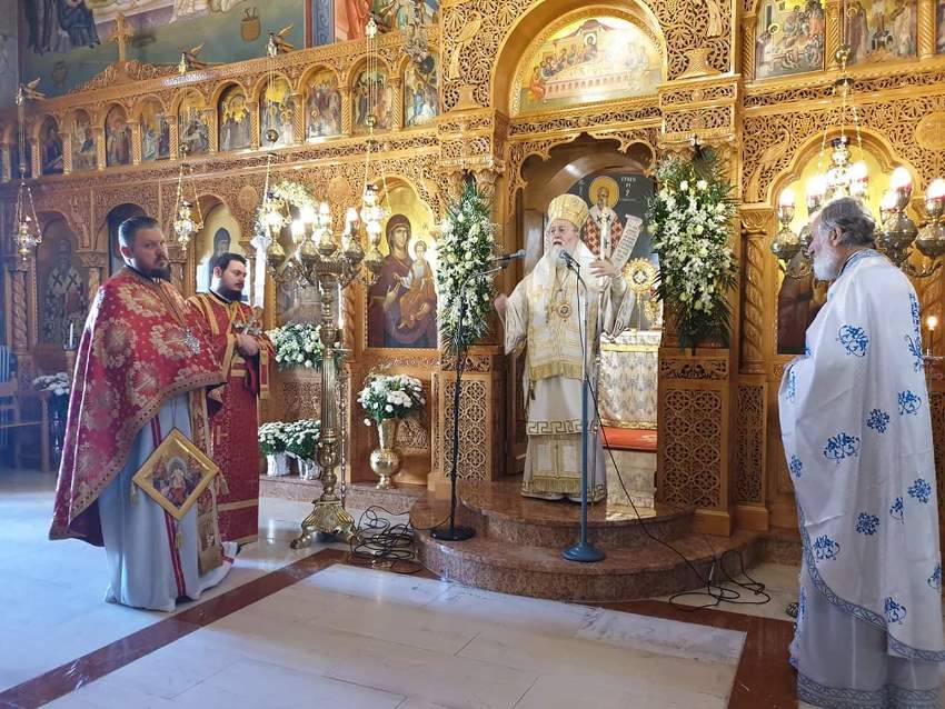 Θ. ΛΕΙΤΟΥΡΓΙΕΣ ΑΠΟ ΤΟΝ ΣΕΒ. ΜΗΤΡΟΠΟΛΙΤΗ κ. ΔΙΟΝΥΣΙΟ ΚΑΙ ΤΟΝ ...