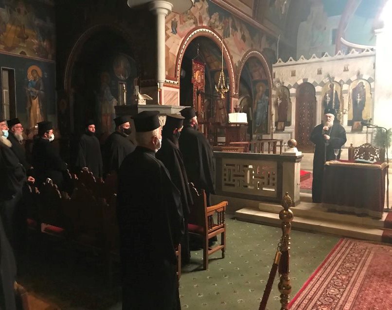 ΣΥΝΑΞΗ ΤΩΝ ΙΕΡΕΩΝ ΤΗΣ ΚΟΡΙΝΘΟΥ ΥΠΟ ΤΟΝ ΣΕΒ. ΜΗΤΡΟΠΟΛΙΤΗ κ. ΔΙΟΝΥΣΙΟ ΕΝ ...