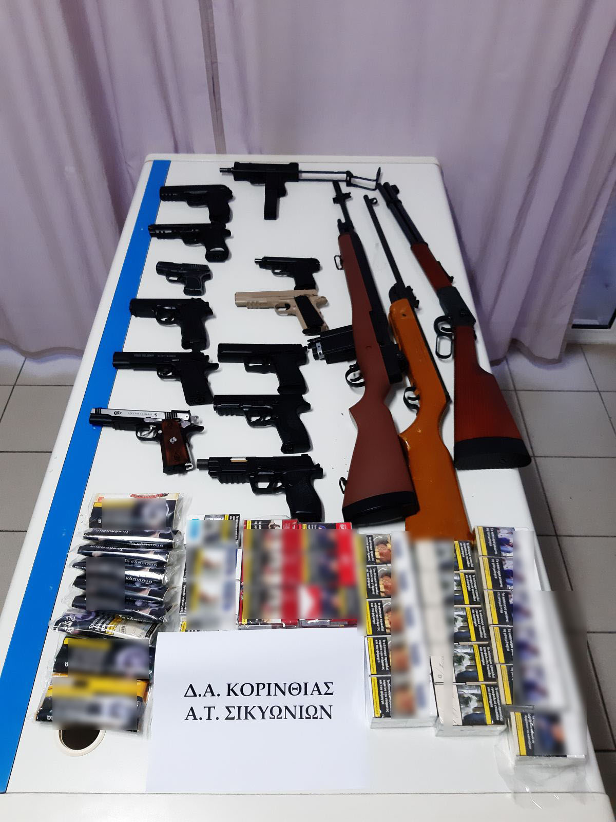 Κιάτο: Συνελήφθη 33χρονος με αεροβόλα πιστόλια και αεροβόλα όπλα (φώτο ...