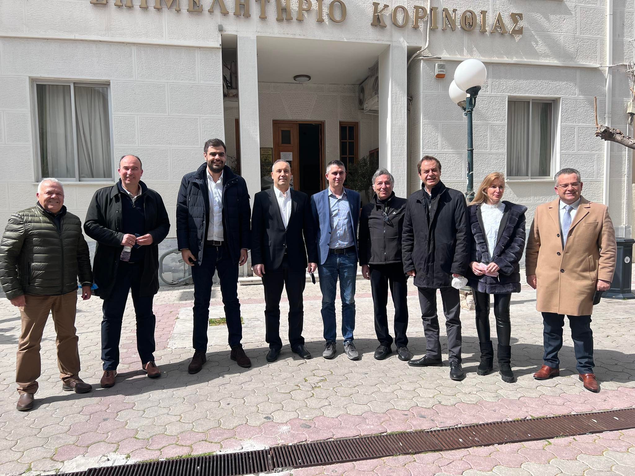 ΟΕΒΕ Κορινθίας για την επίσκεψη κλιμακίου της Νέας Δημοκρατίας στην ...