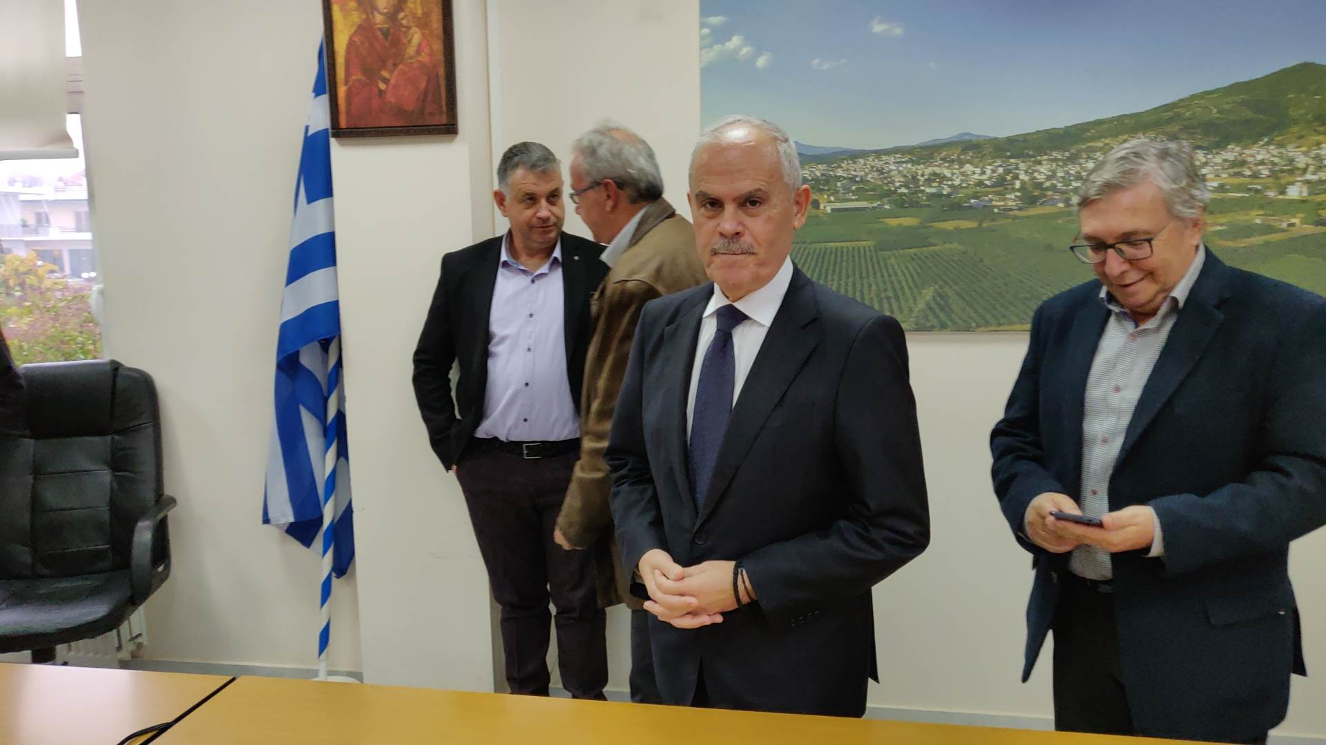 Νίκος Ταγαράς: " Δεν τίθεται θέμα να σταματήσει το έργο του Φράγματος ...
