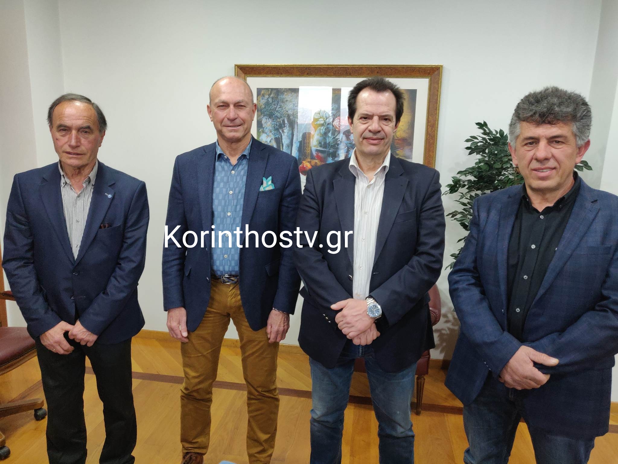 Στο Δημαρχείο Λουτρακίου ο Γ. Δέδες, υποψήφιος βουλευτής Κορινθίας του ...