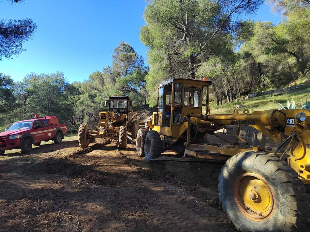 Σε εξέλιξη βρίσκονται οι εργασίες καθαρισμού δασών στην περιοχή των ...