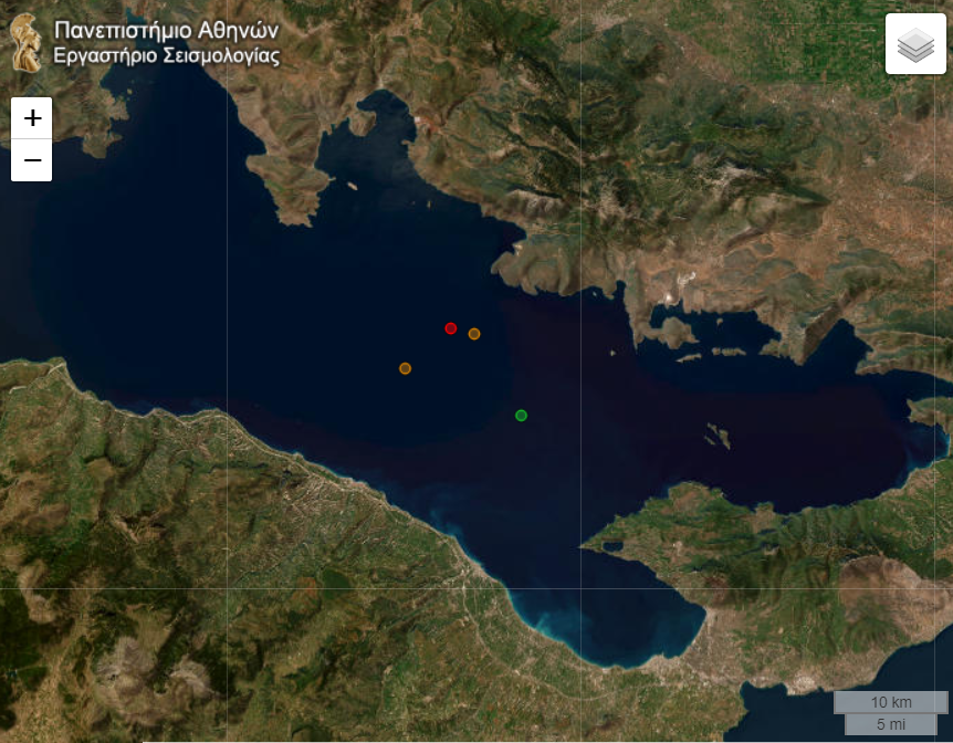 Ασθενείς σεισμικές δονήσεις στον Κορινθιακό Κόλπο - KorinthosTV