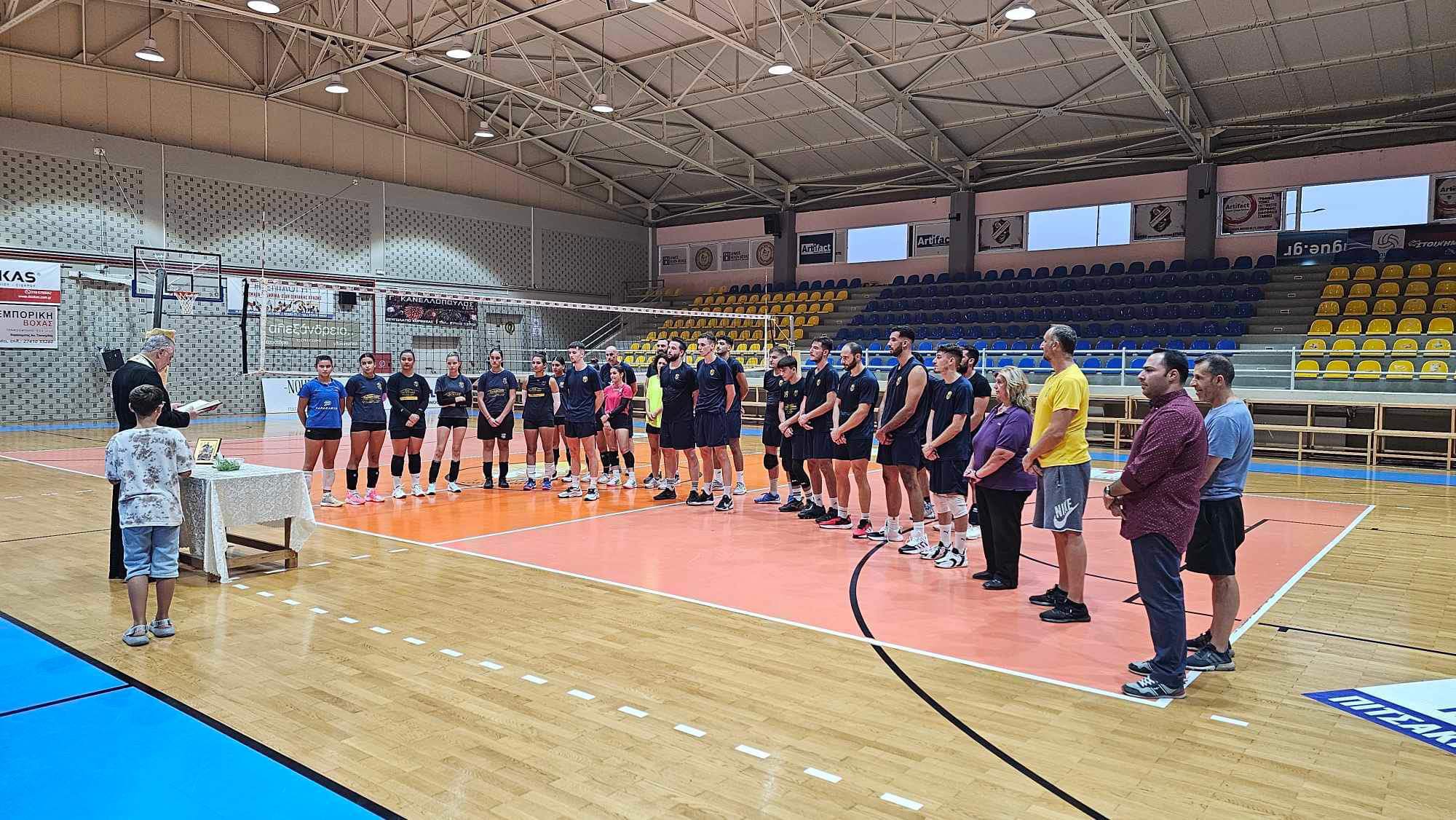 Παμβοχαϊκός: Πραγματοποιήθηκε ο καθιερωμένος αγιασμός - KorinthosTV