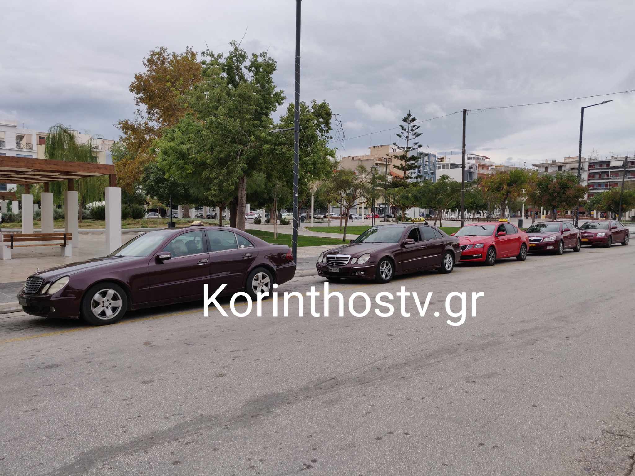 Χειρόφρενο τραβούν σήμερα τα ταξί στην Κόρινθο (video-φώτο) - KorinthosTV