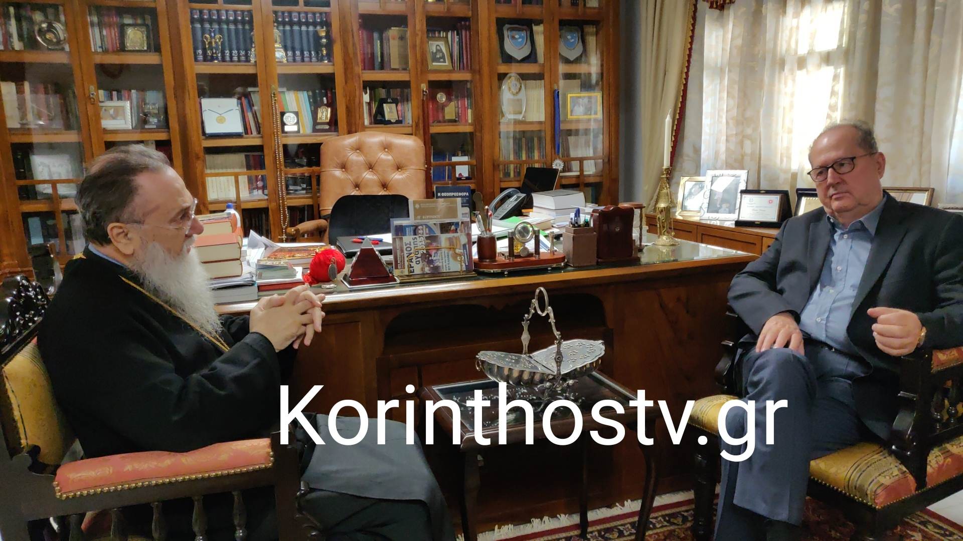 Ο Περιφερειάρχης Πελοποννήσου Παναγιώτης Νίκας στον Μητροπολίτη ...