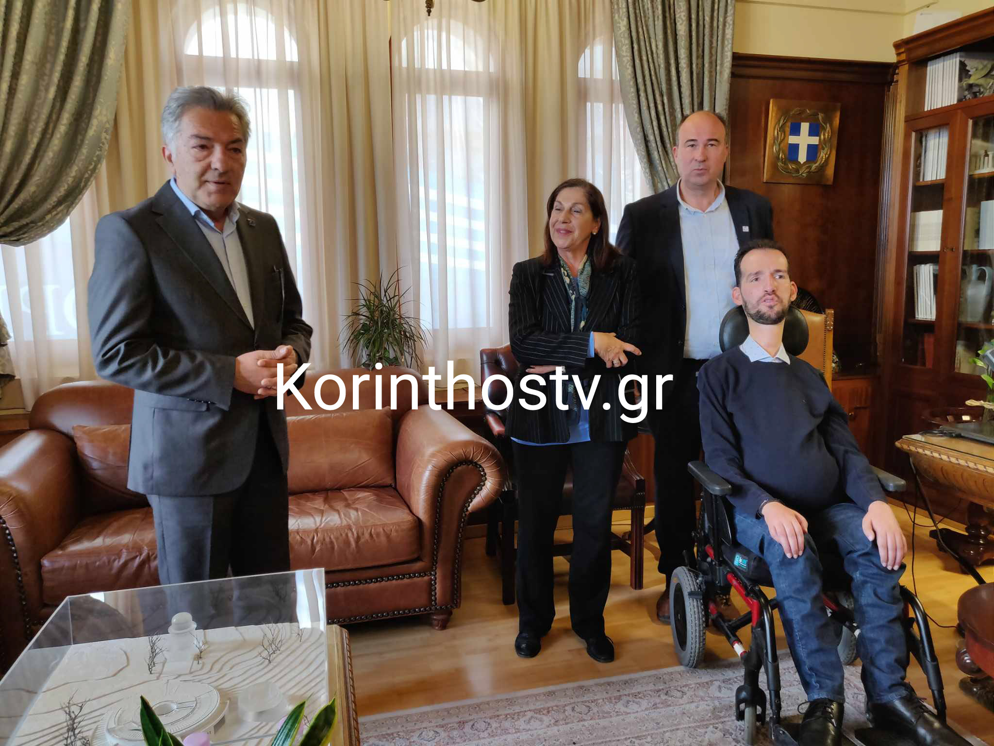 Στην Κόρινθο ο ευρωβουλευτής της ΝΔ, Στέλιος Κυμπουρόπουλος (video ...