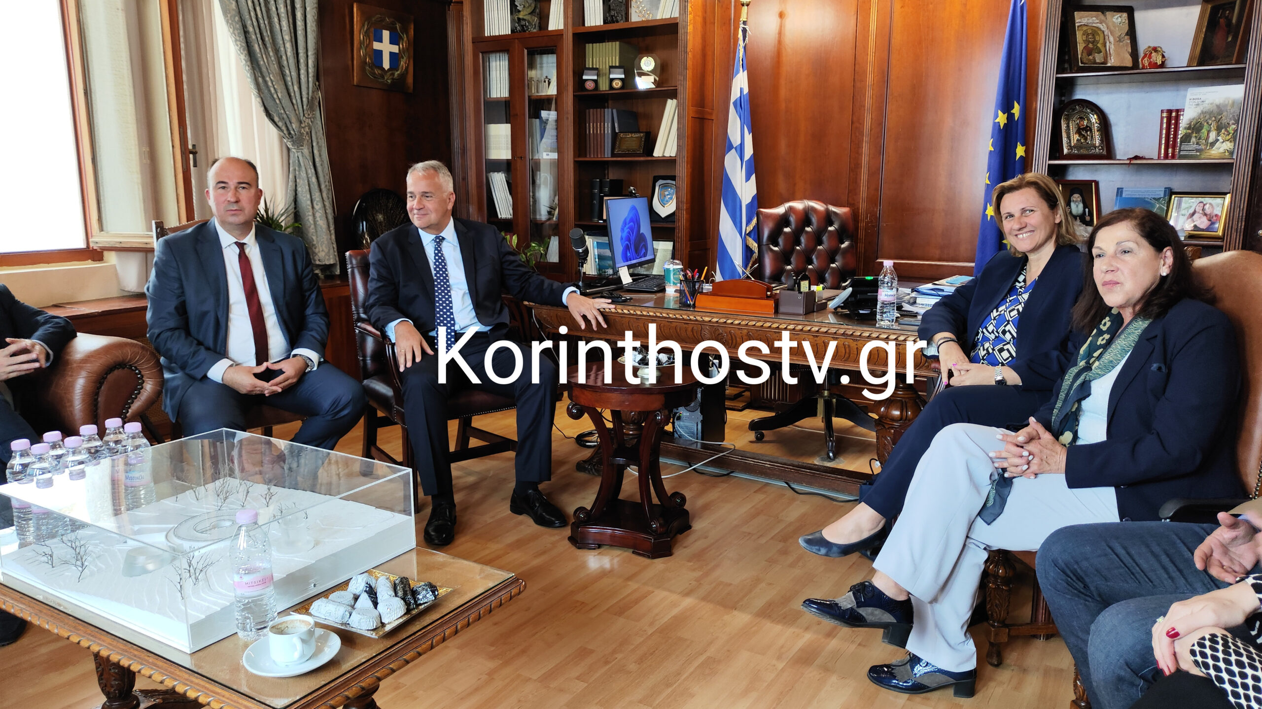 Επίσκεψη του Υπουργού Επικρατείας, Μάκη Βορίδη στην Κορινθία (video ...