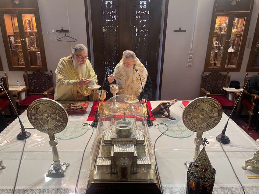 Ο ΣΕΠΤΟΣ ΠΟΙΜΕΝΑΡΧΗΣ ΜΑΣ κ. ΔΙΟΝΥΣΙΟΣ ΕΚΚΛΗΣΙΑΣΘΗΚΕ ΣΤΟΝ ΚΑΘΕΔΡΙΚΟ Ι ...