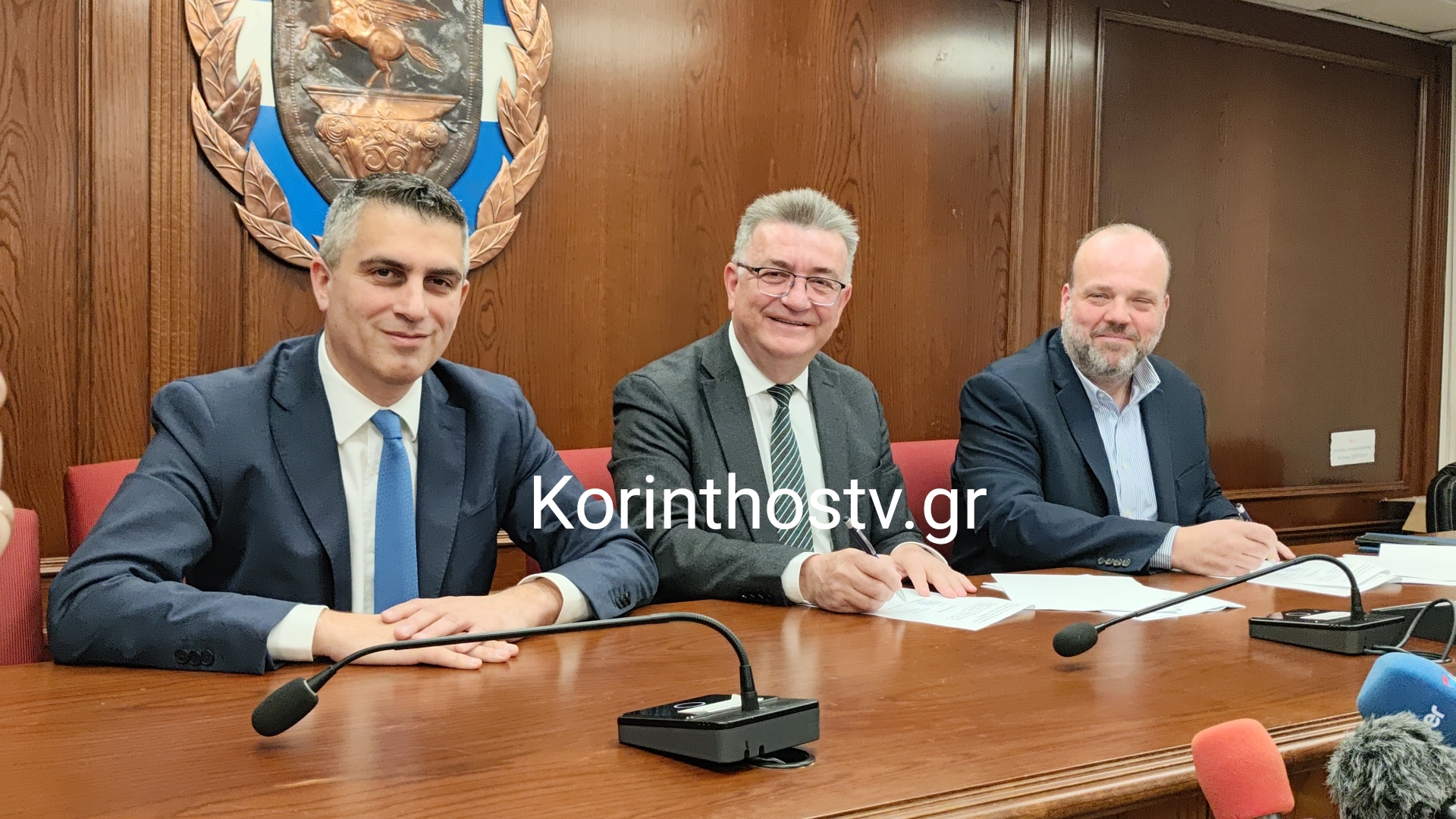 Υπεγράφη το Μνημόνιο Συνεργασίας του Δήμου Κορινθίων – Δ.ΥΠ.Α, παρουσία ...