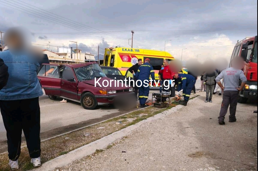 Κόρινθος: Σοβαρό τροχαίο με 3 τραυματίες στην Π.Ε.Ο Αθηνών - Κορίνθου ...