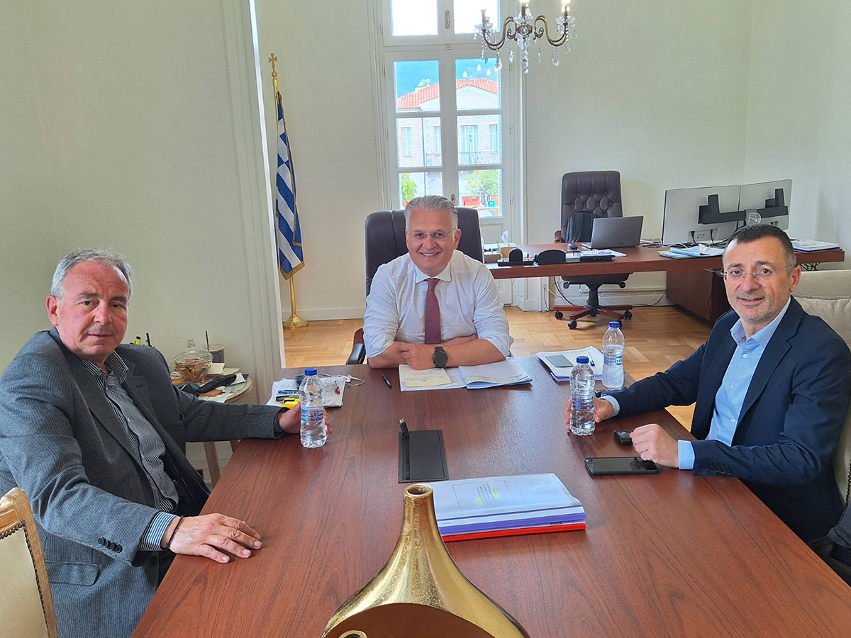 Εργα ΟΧΕ και υποδομές στο επίκεντρο της συνάντησης του Περιφερειάρχη ...